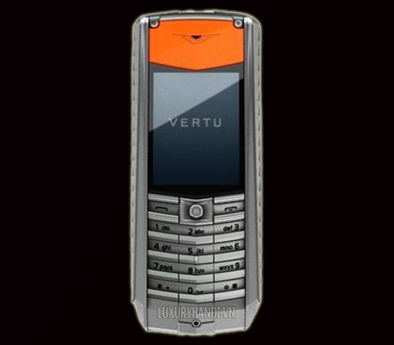 Vertu Ascent X Aluminium Orange Rubber
